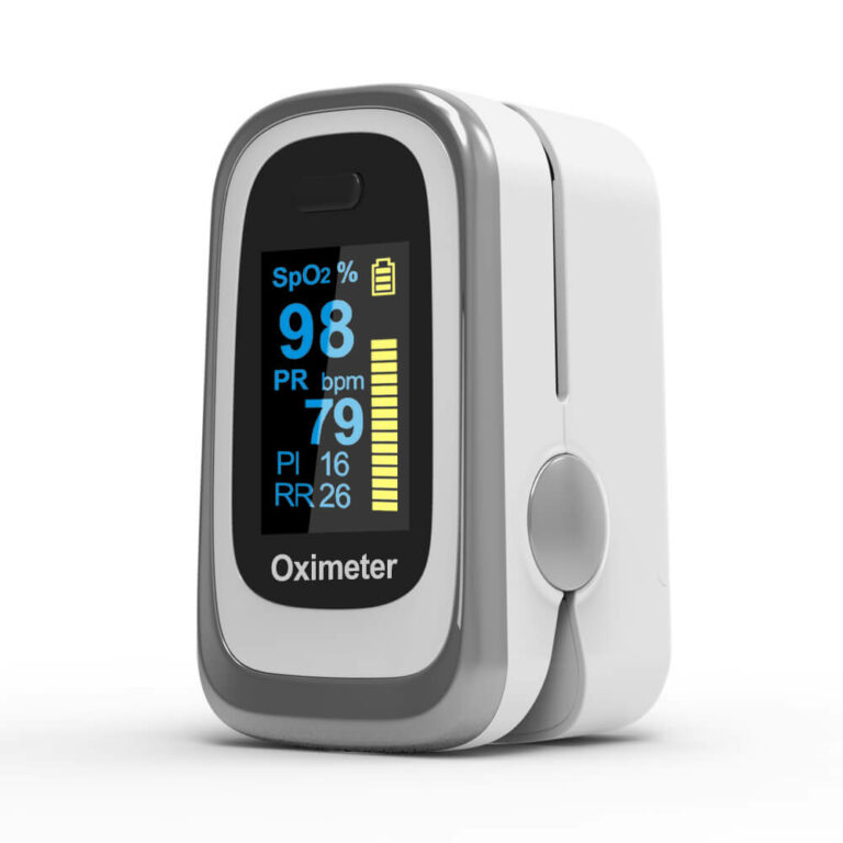 MediPlus Fingertip Pulse Oximeter with Respiration Rate and Respiratory ...