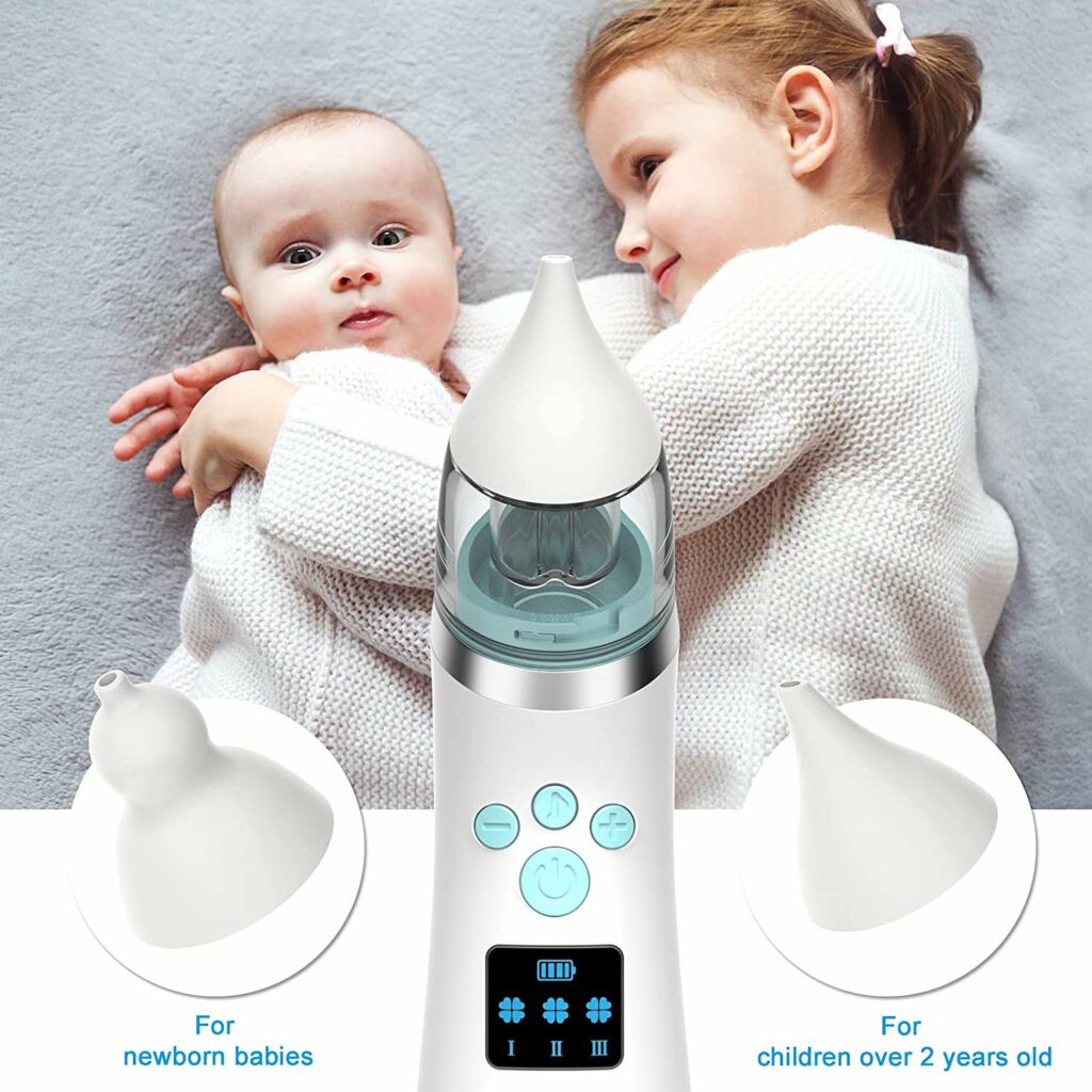 BooBoogs Electric Music Baby Nasal Aspirator - Automatic and Gentle ...