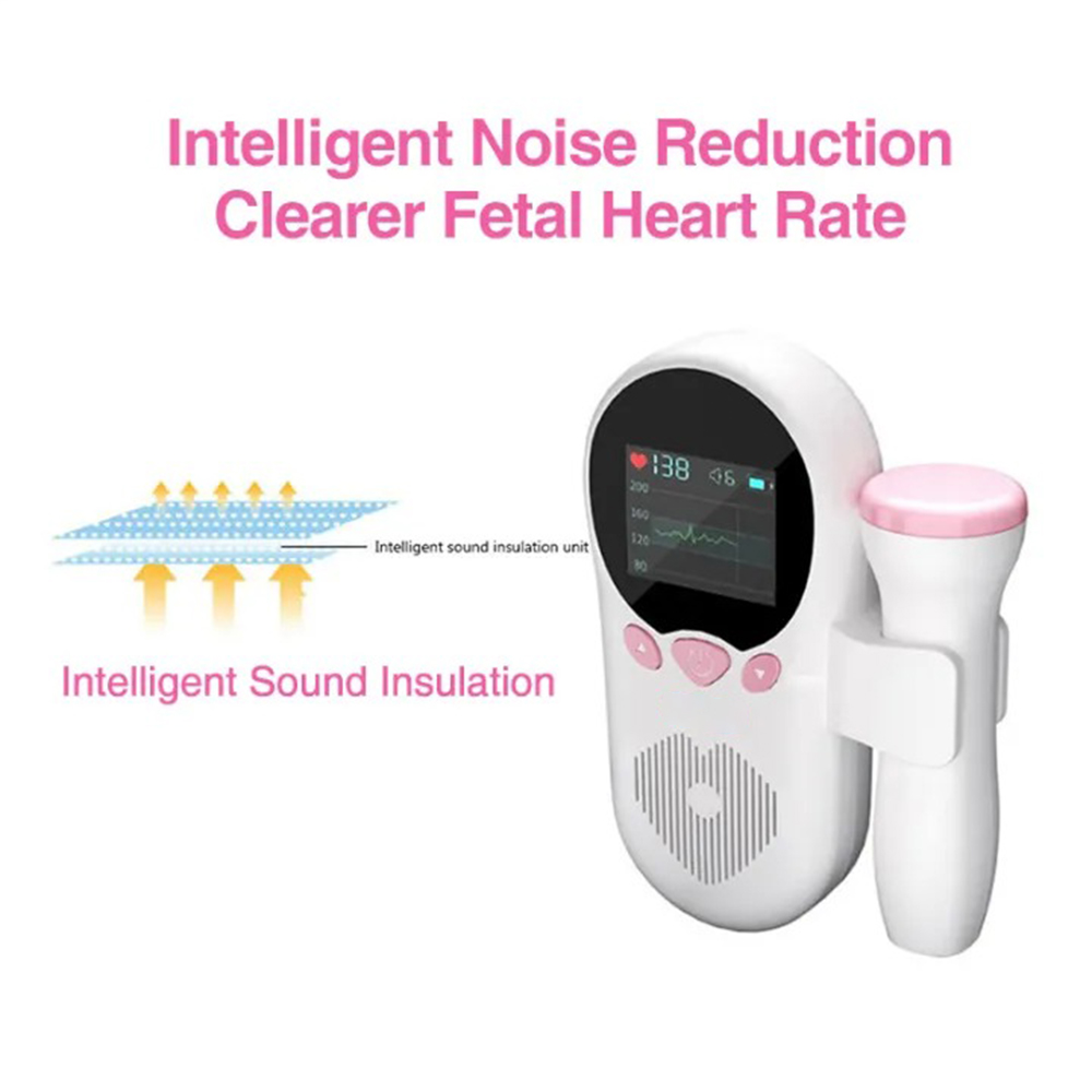 NeoPulse Fetal Doppler - Accurate Baby Heartbeat Monitor with Large LCD ...