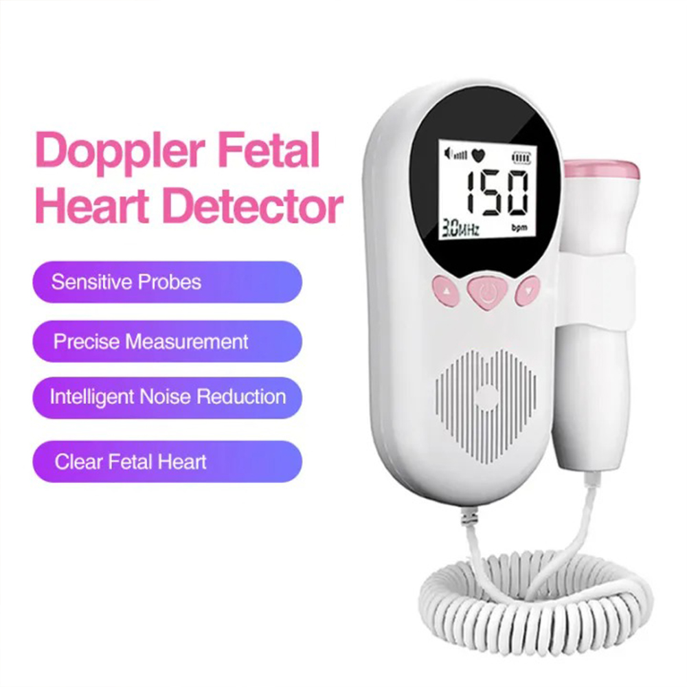 NeoPulse Fetal Doppler - Accurate Baby Heartbeat Monitor with Large LCD ...