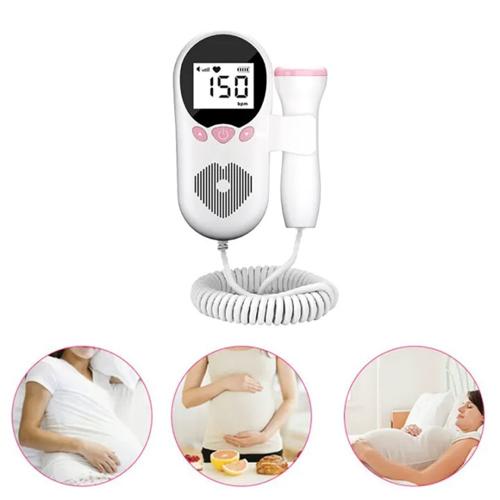 NeoPulse Fetal Doppler - Accurate Baby Heartbeat Monitor with Large LCD ...