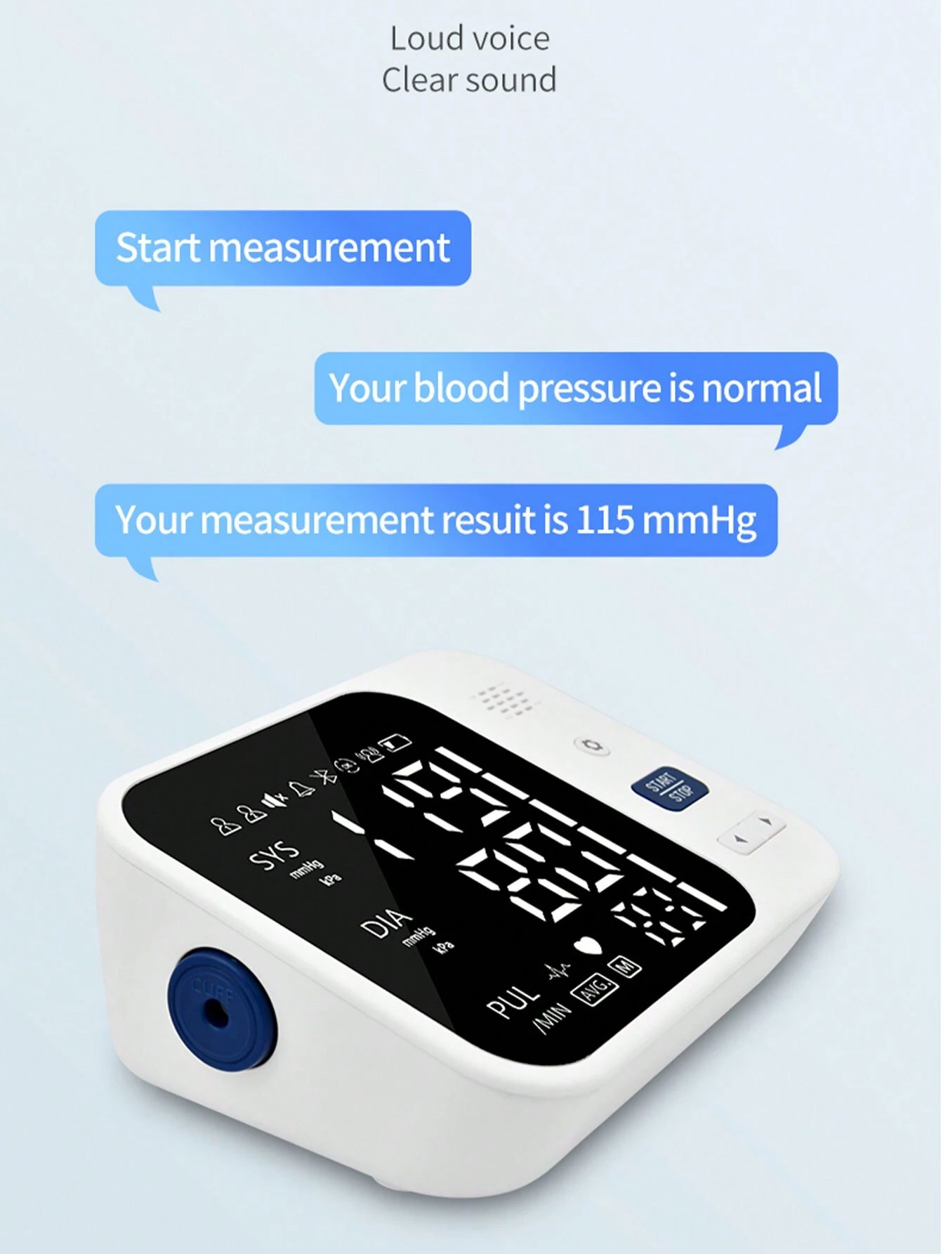 PulseEase Blood Pressure Monitor: Empower Yourself with Health Insights ...
